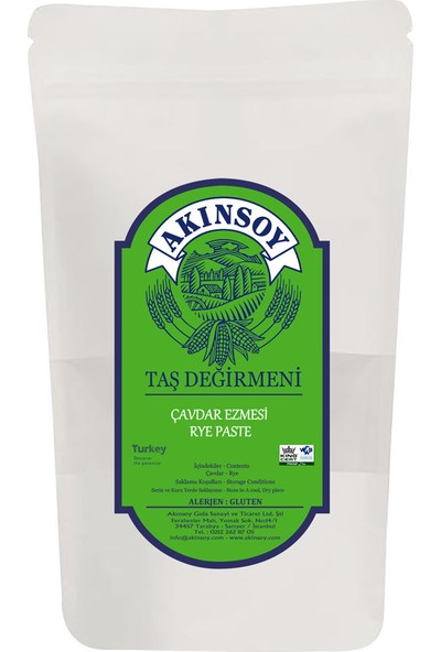 AKINSOY Çavdar Ezmesi 2 kg