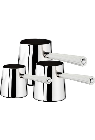 Aryıldız Roma Cezve Takımı Sedef