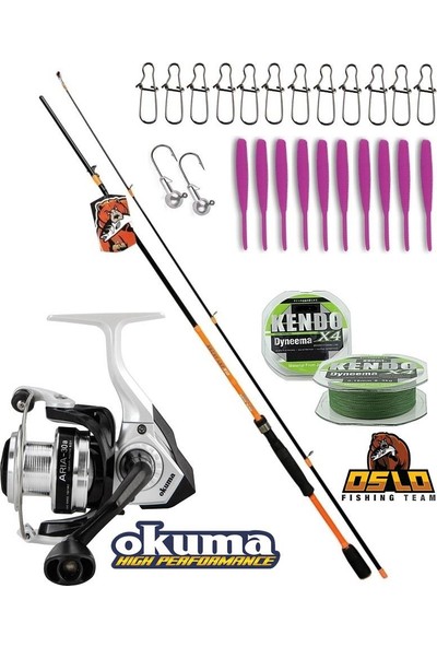 Okuma Aria-20 Oslo Rocky 210 cm 8-12 gr Lrf Olta Takımı Seti