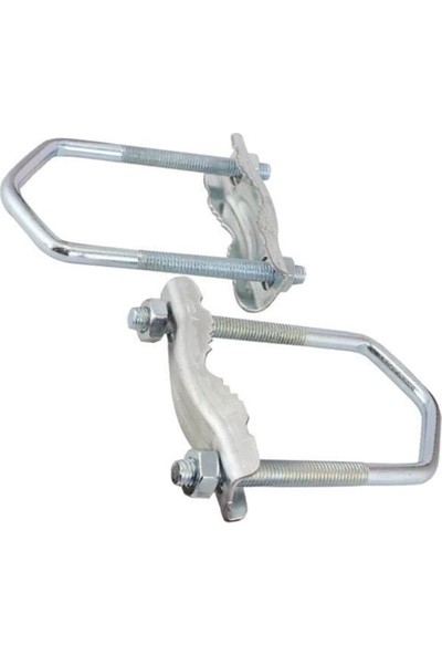Master Çanak Anten Boru Çatı Montaj Kelepçesi 10 cm 1 Çift 2 Adet Master Çanak Anten Boru Çatı Montaj Kelepçesi 10 cm 1 Çift 2 Adet