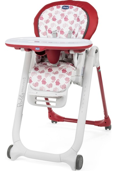 Chicco Polly Progress 4W Mama Sandalyesi / Red