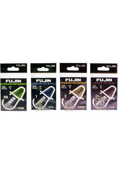 Fujin Power Snap Maket Balık ve Lrf Klipsi #00 Fujin Power Snap Maket Balık ve Lrf Klipsi #00