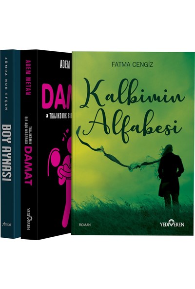 Tutkulu Aşk Seti 3 Kitap - Adem Metan - Zümra Nur Efşan Tutkulu Aşk Seti 3 Kitap - Adem Metan - Zümra Nur Efşan