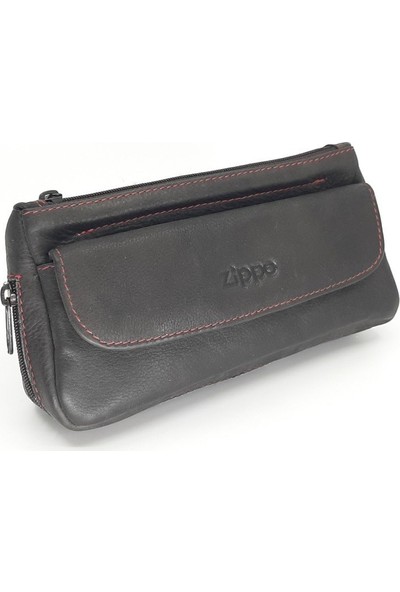 Zippo Deri Pipo Çantası