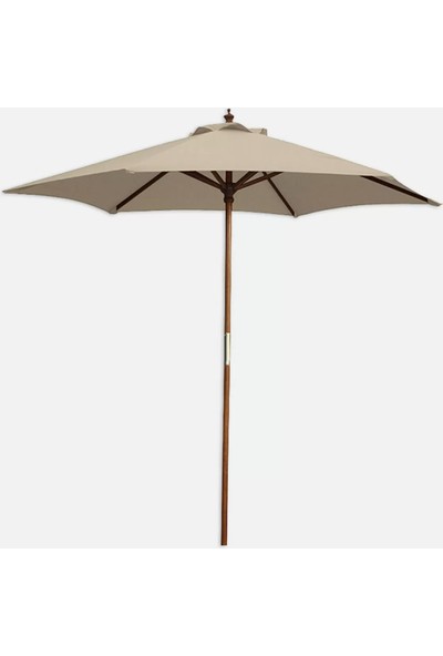 Sunfun Ahşap Şemsiye - Çap 300 cm - Naturel - Ürün Güneşten Korunma Için Uygundur Sunfun Ahşap Şemsiye - Çap 300 cm - Naturel - Ürün Güneşten Korunma Için Uygundur
