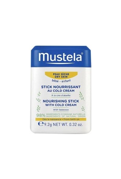 Mustela Cold Cream İçeren Besleyici ve Nemlendirici Yüz Stick 10,1 ml Mustela Cold Cream İçeren Besleyici ve Nemlendirici Yüz Stick 10,1 ml
