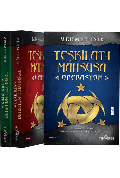 Teşkilat-I Mahsusa Seti 3 Kitap - Mehmet Işık Teşkilat-I Mahsusa Seti 3 Kitap - Mehmet Işık