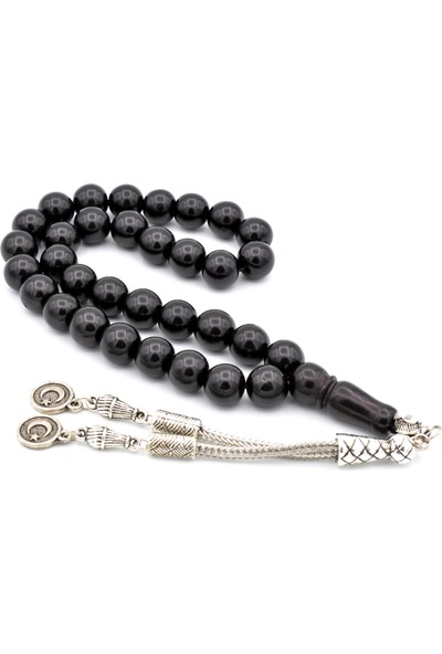 Murty99 Küre Kesim Doğal Oltu Taşı Tesbih 001