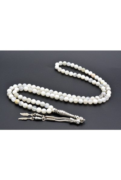 Murty99 Doğal 99'luk Ay Taşı Tesbih Doğal Taş 002