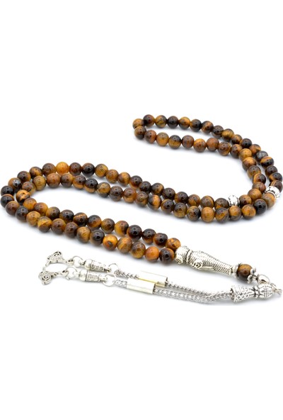 Murty99 Doğal 99'luk Kaplan Gözü Taşı Tesbih Murty99 Doğal 99'luk Kaplan Gözü Taşı Tesbih