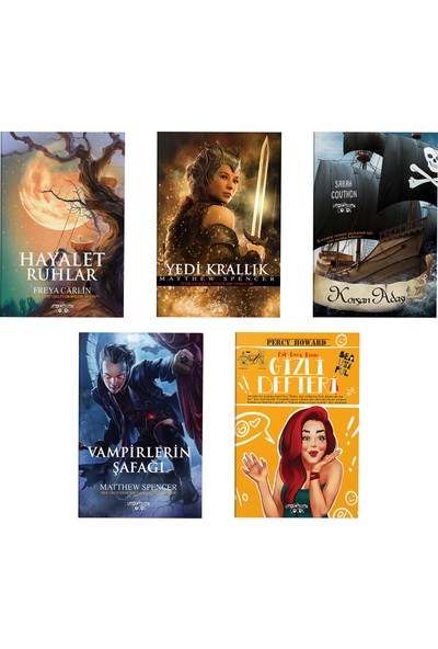 Macera Seti 5 Kitap - Freya Carlin - Sarah Couthon Macera Seti 5 Kitap - Freya Carlin - Sarah Couthon