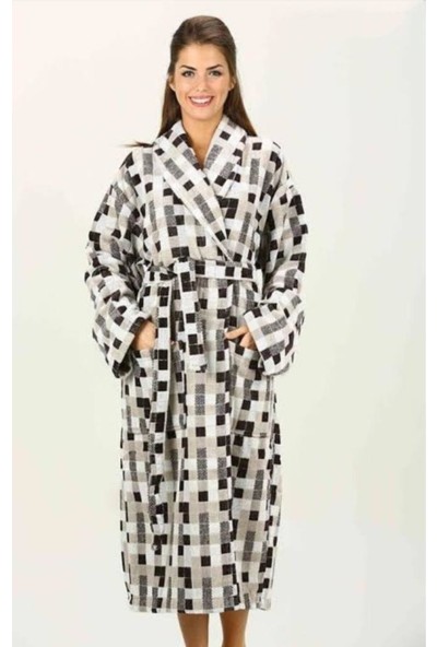 Özdilek Bornoz Kadife Şalyaka Mosaico Bej Xl Beden Özdilek Bornoz Kadife Şalyaka Mosaico Bej Xl Beden