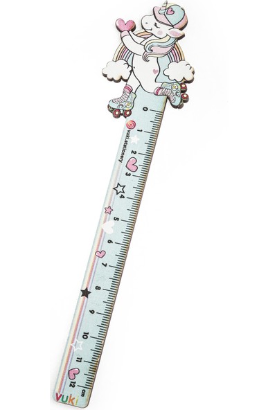 Vuki Unicorn Özel Tasarım Cetvel Vuki Unicorn Özel Tasarım Cetvel