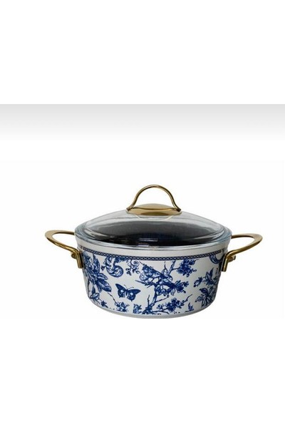 Ezem 8324 Mavi Emaye 24 cm Derin Tencere Ezem 8324 Mavi Emaye 24 cm Derin Tencere