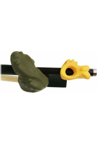 Things4strings Yay Tutma Aparatı-Bow Hold Buddies For Violin&viola Yeşil&sarı Things4strings Yay Tutma Aparatı-Bow Hold Buddies For Violin&viola Yeşil&sarı