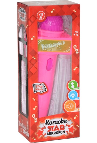 Parstek 1688-D1 Süper Star Karaoke Mikrofon