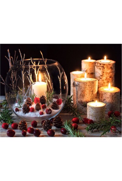 Hobimania Kanvas Tablo Fanus ve Mum LED Işıklı 50X100 cm Duvar Dekorasyon Tablo Moda Hobimania Kanvas Tablo Fanus ve Mum LED Işıklı 50X100 cm Duvar Dekorasyon Tablo Moda