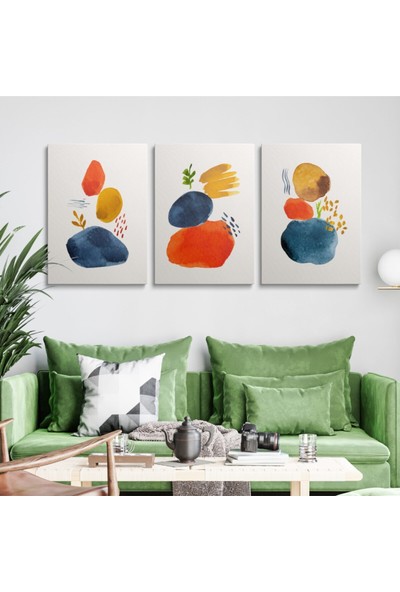 Hobimania Kanvas Tablo Soft Sanatsal Renkli Modern Tuval Dekorasyon Moda Tablo Set 50X70 cm Hobimania Kanvas Tablo Soft Sanatsal Renkli Modern Tuval Dekorasyon Moda Tablo Set 50X70 cm