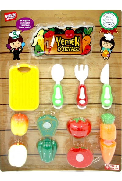 Parstek Yemek Dünyası Sebze ve Meyve Kesme Seti Parstek Yemek Dünyası Sebze ve Meyve Kesme Seti