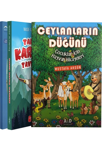 Eğlenceli Çocuk Hikayeleri Seti 3 Kitap - Nasıf Altıntaş -  mustafa Akgün Eğlenceli Çocuk Hikayeleri Seti 3 Kitap - Nasıf Altıntaş -  mustafa Akgün