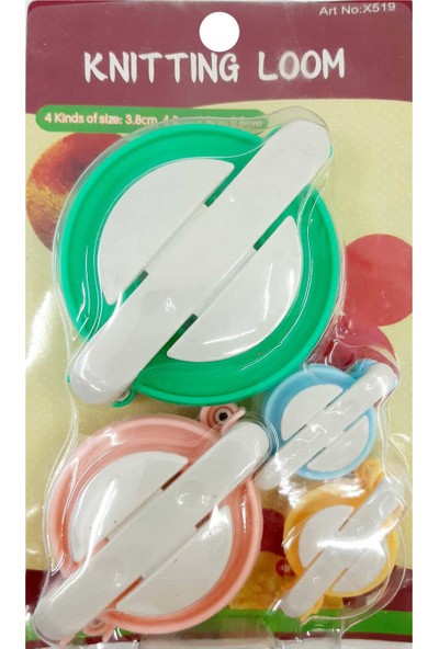 Bereket Ponpon Yapma Makası 4'lü Bereket Ponpon Yapma Makası 4'lü