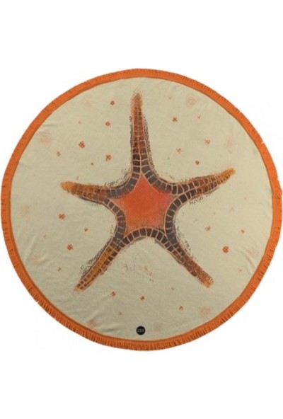 Towdoo Aster Yuvarlak Plaj Havlusu Towdoo Aster Yuvarlak Plaj Havlusu