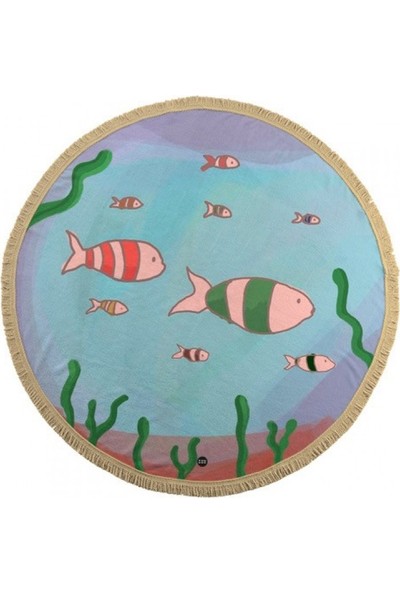 Towdoo Hayal Çocuk Plaj Havlusu