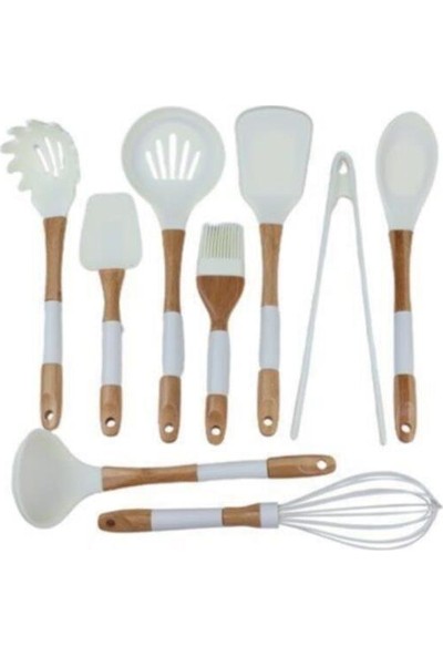 Arow 9 Parça Silikon Chef Set Arow 9 Parça Silikon Chef Set