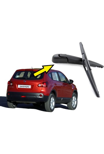İnwells (Şentürk) Nissan Qashqai Arka Silecek Kolu ve Süpürgesi Komple Takım (2006 - 2013) İnwells (Şentürk) Nissan Qashqai Arka Silecek Kolu ve Süpürgesi Komple Takım (2006 - 2013)