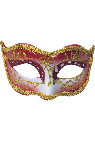 Doop Market Simli Parti Gözlüğü - Kırmızı - Maske Doop Market Simli Parti Gözlüğü - Kırmızı - Maske