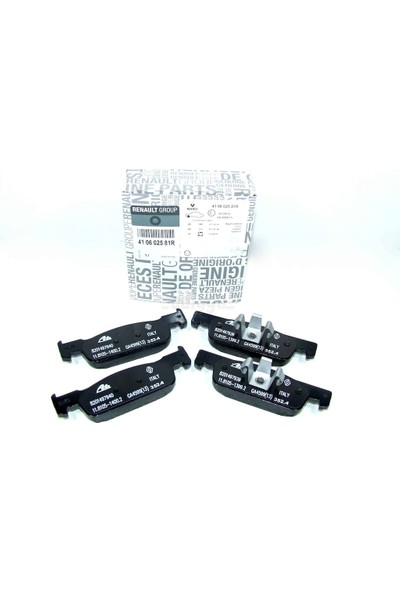 Mais Renault Clio 4 Ön Fren Balatası Takımı 410602581R Mais Renault Clio 4 Ön Fren Balatası Takımı 410602581R