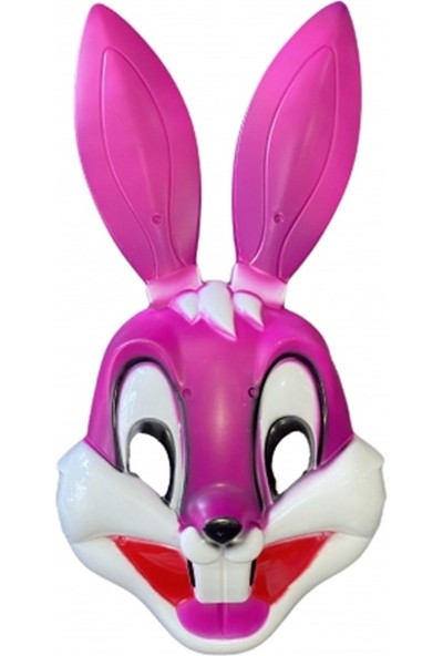 Doop Market Karakter Maske Tavşan Maske Pembe Bugs Bunny Doop Market Karakter Maske Tavşan Maske Pembe Bugs Bunny