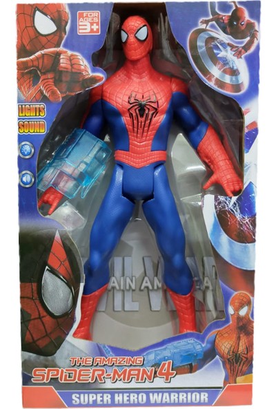 Avengers Spiderman Örümcek Adam Işıklı Figür Oyuncak Hepsiburada Avengers Spiderman Örümcek Adam Işıklı Figür Oyuncak Hepsiburada