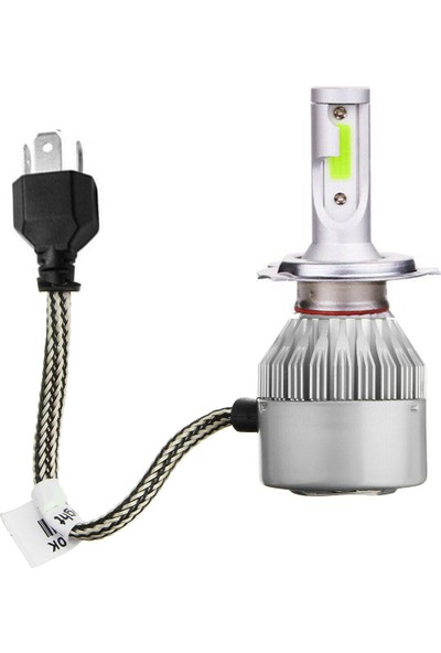 C9 Bosx Iceblue Buz Mavi LED Xenon Far Ampulü 4400LM 10000K H4 C9 Bosx Iceblue Buz Mavi LED Xenon Far Ampulü 4400LM 10000K H4