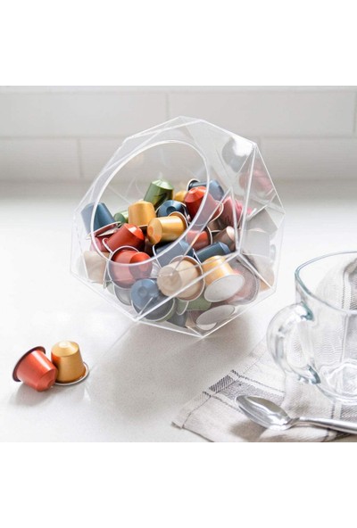 Nemtech NS8FN Nespresso ve Tüm Kapsül Kahveler Için Uyumlu Saklama Kabı Nemtech NS8FN Nespresso ve Tüm Kapsül Kahveler Için Uyumlu Saklama Kabı