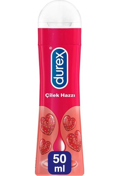 Durex Çilek Hazzı Kayganlaştırıcı Jel 50 ml
