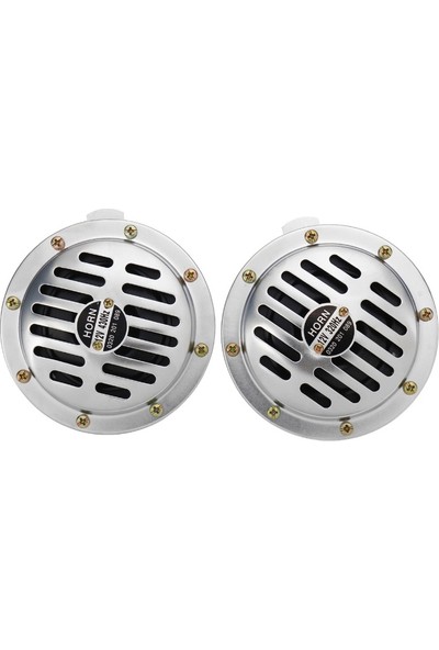 Compax Universal Krom Hella Korna 12 V 110 Db 320-430 Hz Super Horn 2 Adet Compax Universal Krom Hella Korna 12 V 110 Db 320-430 Hz Super Horn 2 Adet
