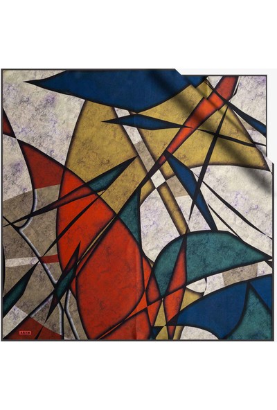 Aker 90X90 İpek Krep Saten Aker 90X90 İpek Krep Saten