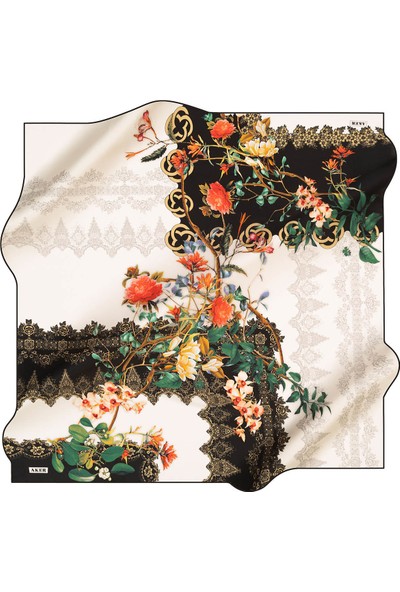 Aker 90X90 İpek Krep Saten