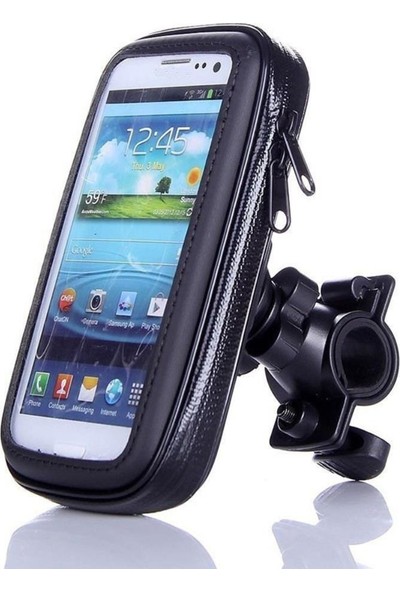 Juo Bisiklet Motosiklet Telefon Tutucu Suya Dayanıklı Xlarge Gidon Bağlantılı