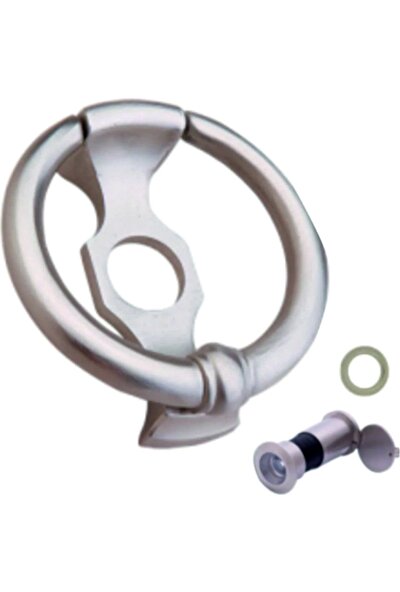 Altın Çelik Kapı Halka Taktak Büyük Dürbün ve Pul