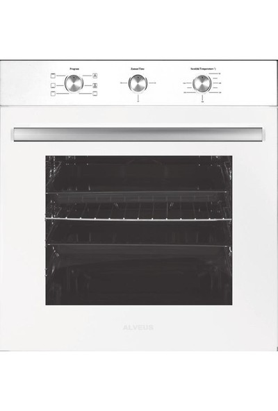 Alveus Mfa 614 Tımerli Beyaz Ankastre Fırın Alveus Mfa 614 Tımerli Beyaz Ankastre Fırın
