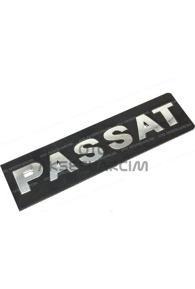 Volkswagen Passat B5 2001-2005 Arka Bagaj Yazısı Kromaj Volkswagen Passat B5 2001-2005 Arka Bagaj Yazısı Kromaj