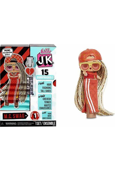 L.O.L. J.K. Mini Fashion Bebekler 15 Sürpriz  M.C. Swag