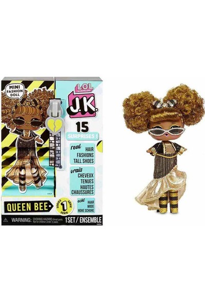 L.O.L. J.K. Mini Fashion Bebekler 15 Sürpriz Queen Bee