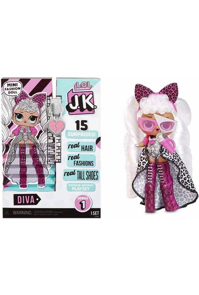 L.O.L. J.K. Mini Fashion Bebekler 15 Sürpriz Diva