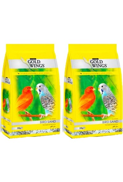 Gold Wings Kuş Kumu 250 gr 2 Paket