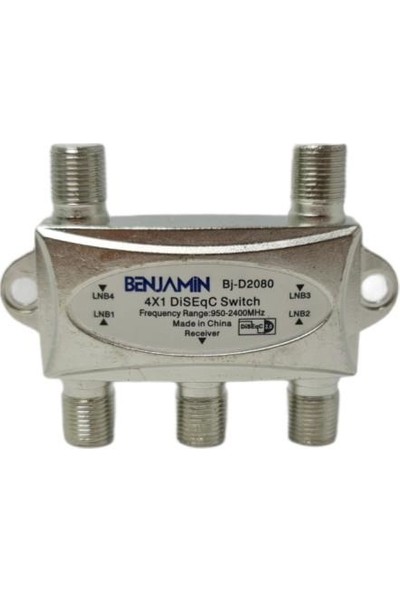 Benjamın 4x1 Diseqc Switch BJ-D2080 Benjamın 4x1 Diseqc Switch BJ-D2080