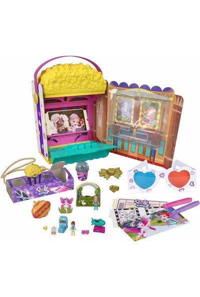Polly Pocket Popcorn Oyun Seti GVC96 Polly Pocket Popcorn Oyun Seti GVC96