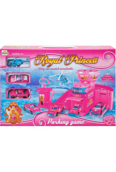 OEM Royal Princess Garaj Oyun Seti Mavi Royal Car Park OEM Royal Princess Garaj Oyun Seti Mavi Royal Car Park